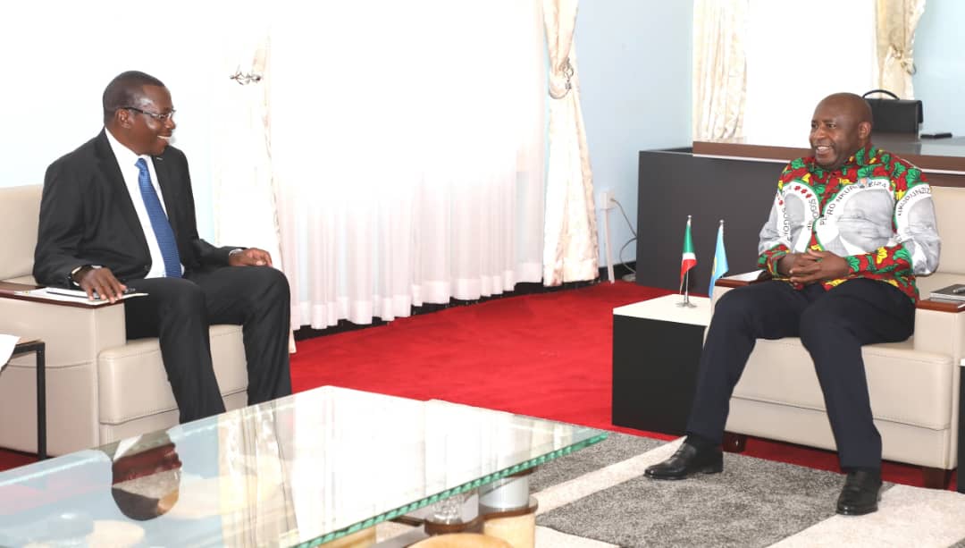 RAIS WA JAMHURI YA BURUNDI, MHE. EVARISTE NDAYISHIMIYE AKIMKARIBISHA ...